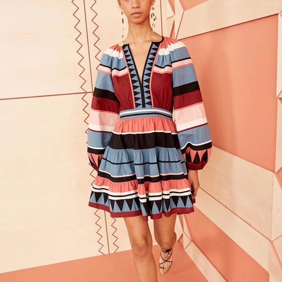 Ulla Johnson | Dresses | Ulla Johnson Mika Long Sleeve Mini Dress ...
